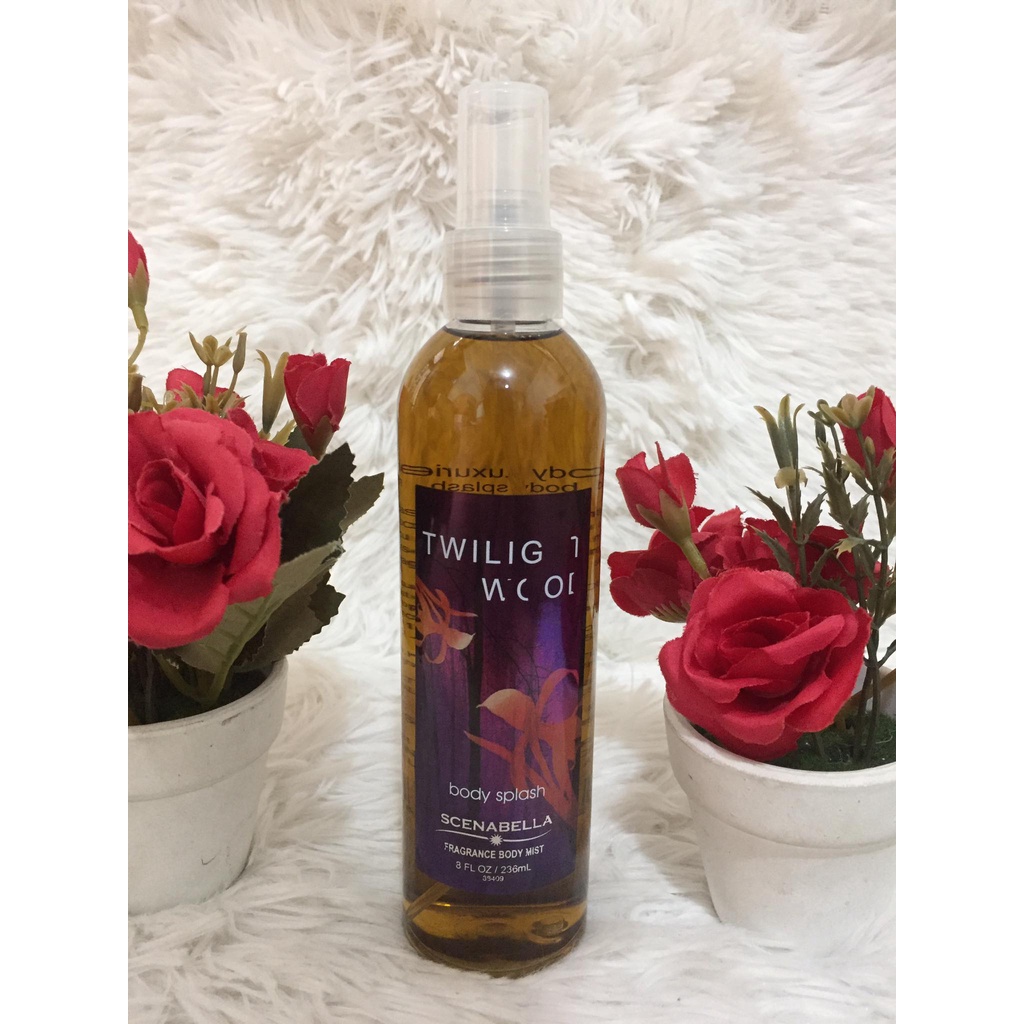 TWILIGHT WOOD BODY SPLASH /FRAGRANCE BODY MIST SPRAY 236ML | Shopee ...