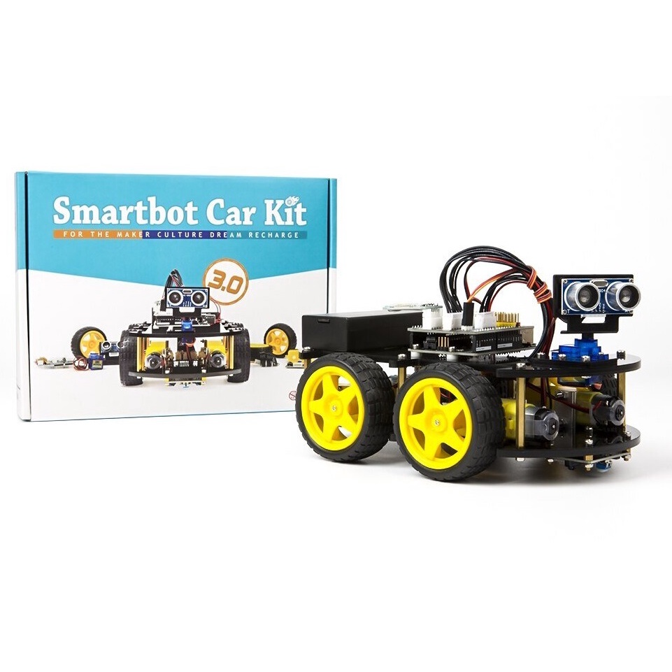 Electronic Smart Robot Smartbot Car Kit Remote Control RC Vehicle ...