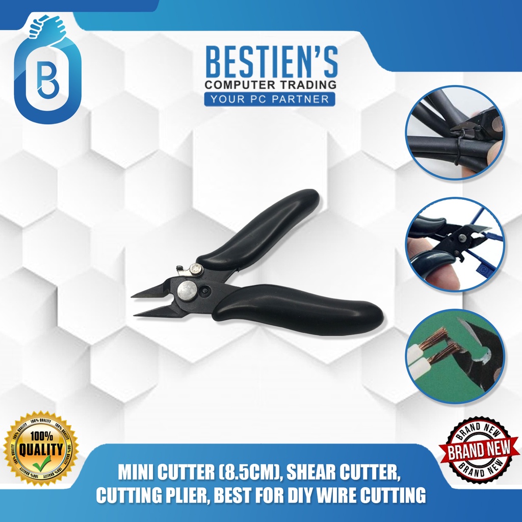 MINI CUTTER (8.5CM), SHEAR CUTTER, CUTTING PLIER, BEST FOR DIY WIRE ...