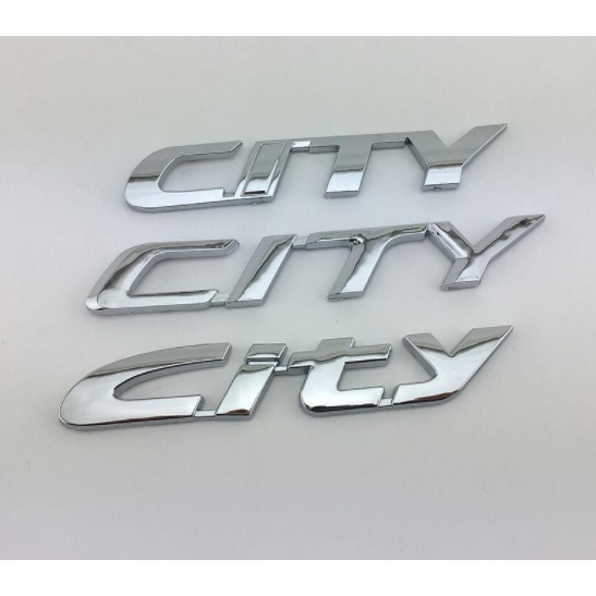 Honda CITY Letter logo Three Models Plastic 2004 type z 2008-2012 ...