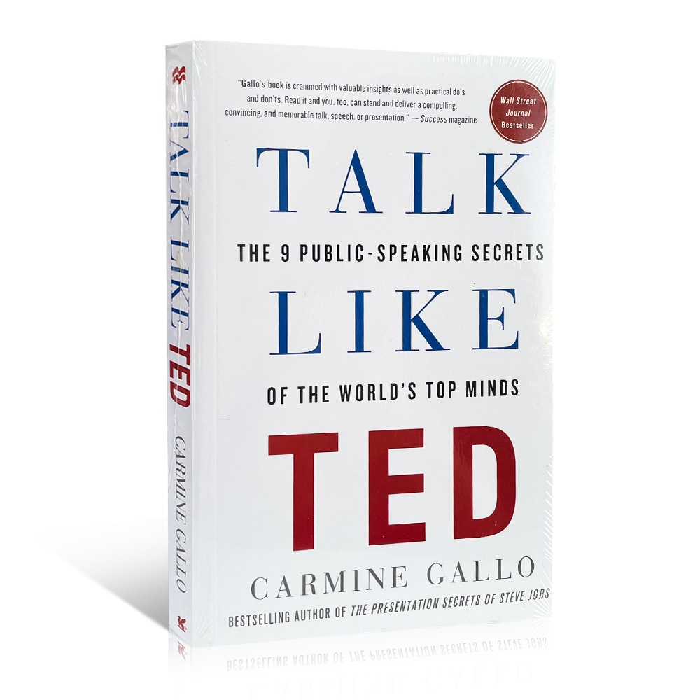 Talk Like TED Eloquence Training The 9 Public Speaking Secrets English ...