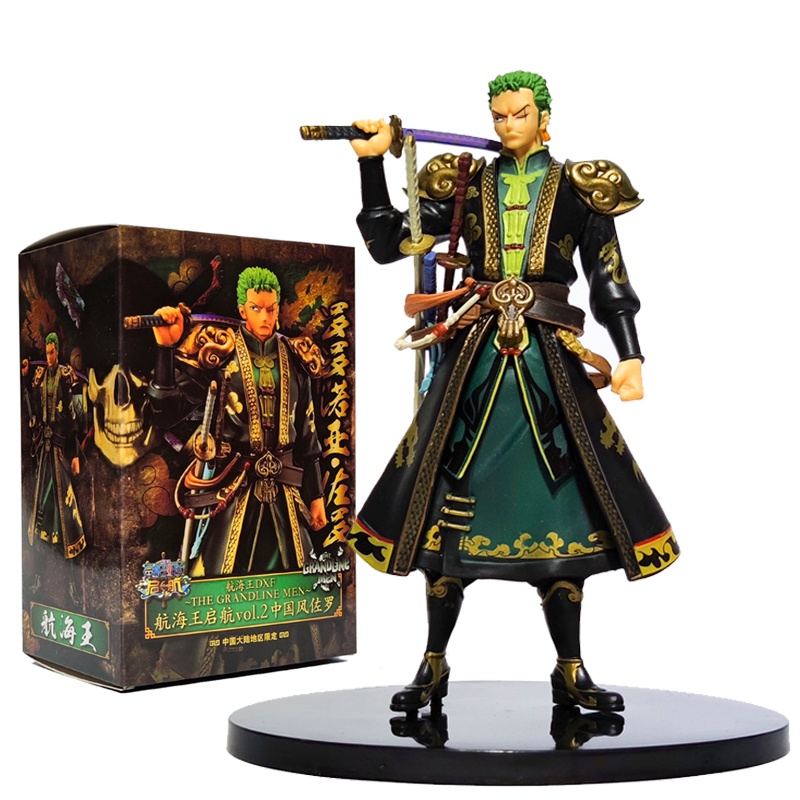 Anime ONE PIECE Roronoa Zoro Chinese Style Pvc Figure | Shopee Philippines