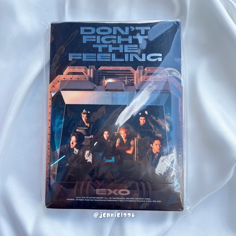 Only EXO Don't Fight The Feeling DFTF Photobook Official Album | Shopee ...