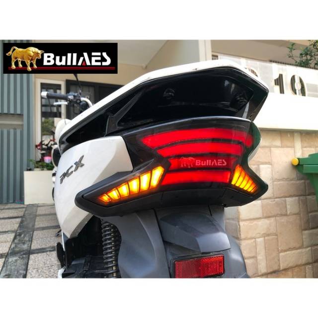 Honda pcx 150 aes stop light adapted taillight I stop lamp pcx led turn ...