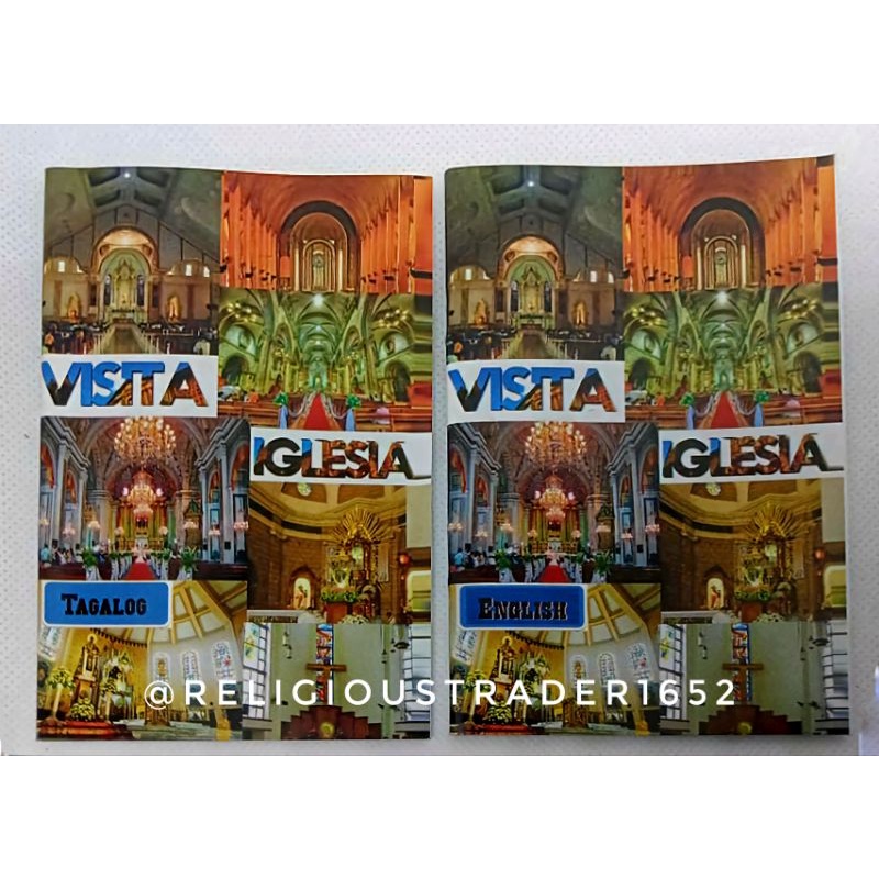 Vista Iglesia Booklet | 3" x 5" | 43 English Pages and 51 Filipino ...