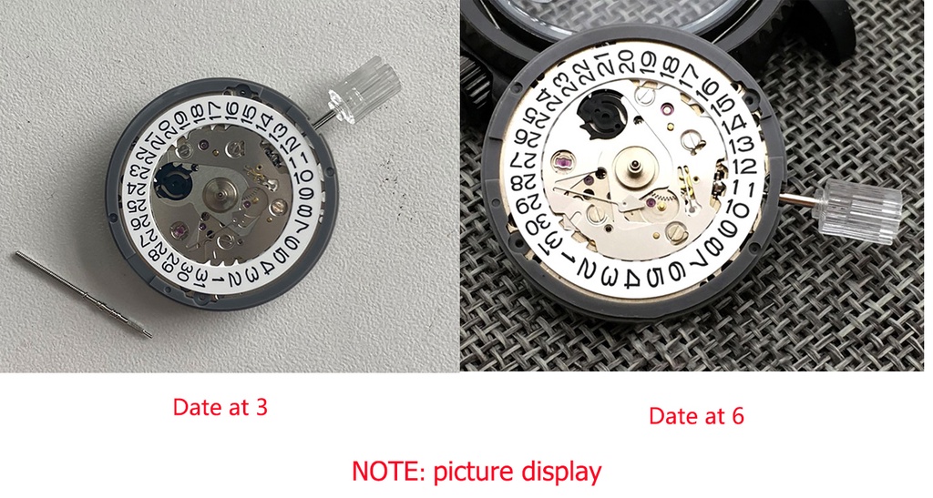 Mechanical Automatic Movement Replacement Parts for Japan NH35A NH35 ...