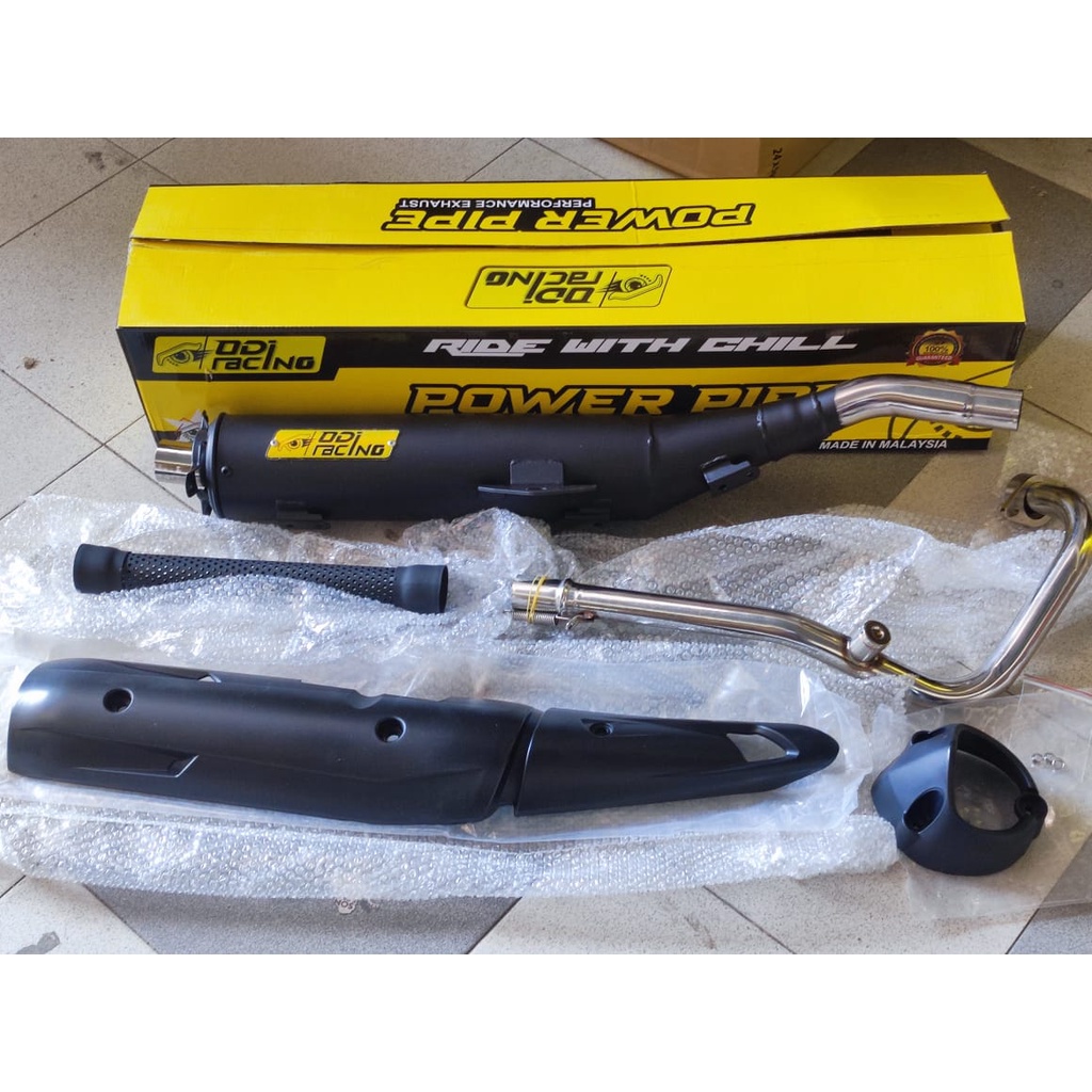 muffler exhaust pipe ekoz standard open (ODI Racing) yamaha Y15zr y15zr y15 v1 v2 v3 28mm ...