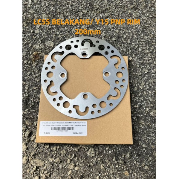 cutting Y15 Lc135 Front Disc Plate 245mm 4 Hole Y15zr V1 V2 Bintang ...