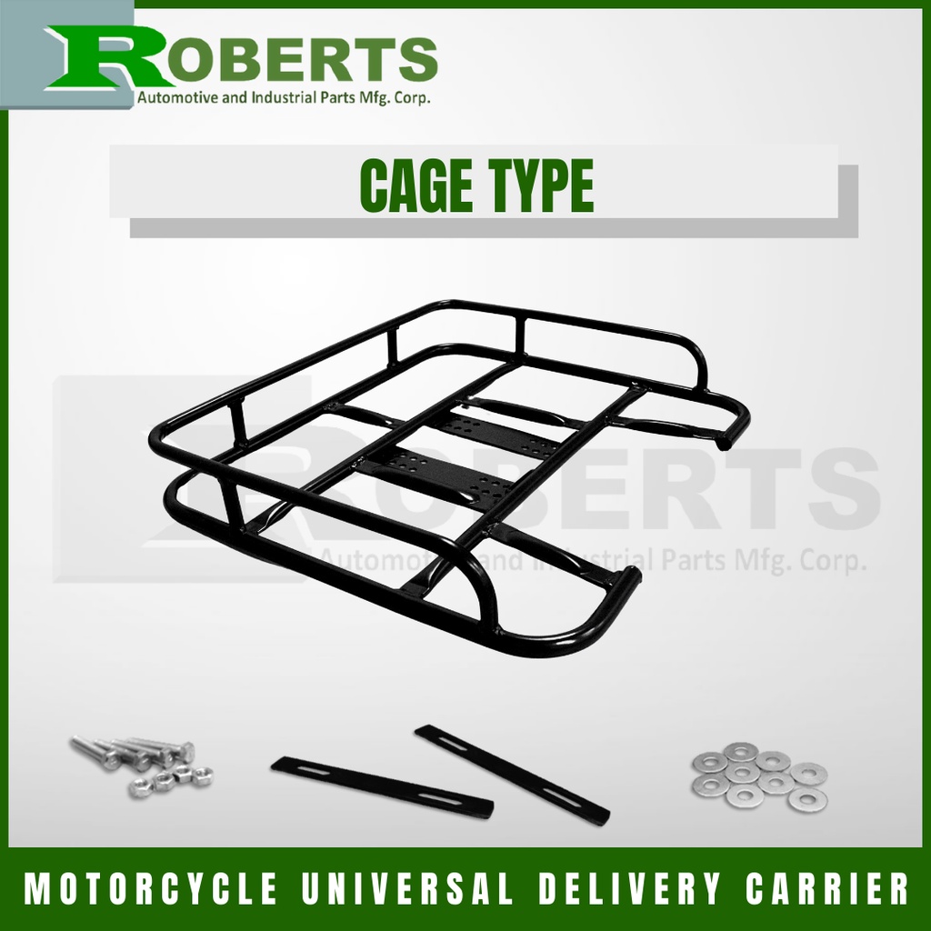 MOTORCYLE UNIVERSAL DELIVERY CARRIER/RACK/BRACKET FOR LALAMOVE, FOOD ...