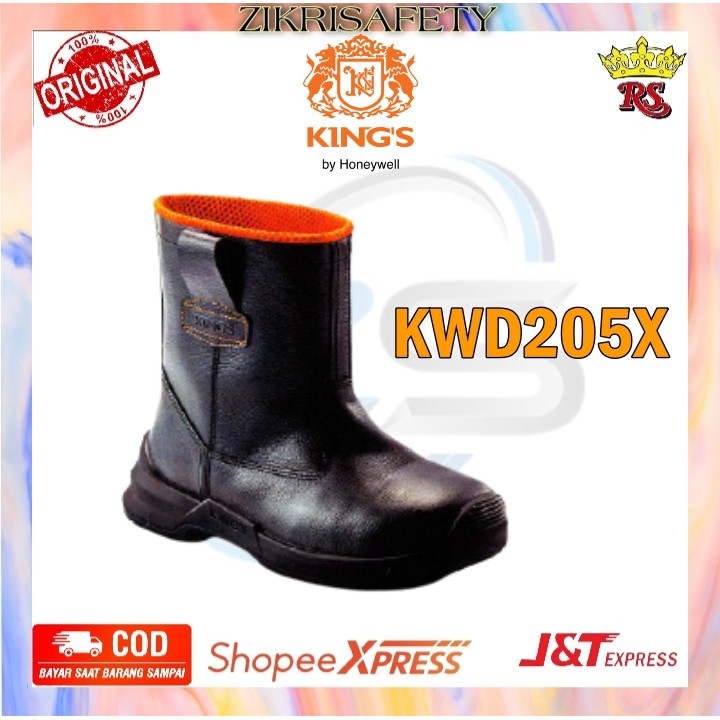 HITAM Safety SHOES KINGS KWD205X BY HONEYWELL/SAFETY SHOES KINGS KWD ...