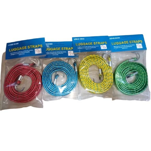 Luggage Straps Trolley Tied Rope Crude Elastic Band with Dual Hook 150 ...