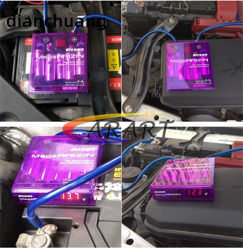 Pivot Mega Raizin Volt Stabilizer Voltage HKS Universal 6 in 1 Car ...