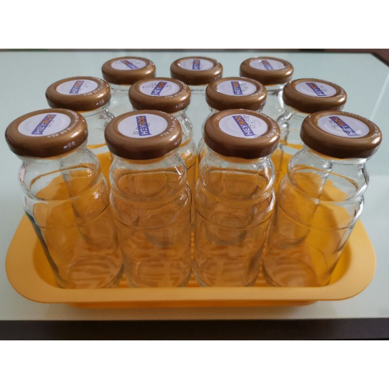 Recycle Glass Bottle, 180ml | Shopee Philippines