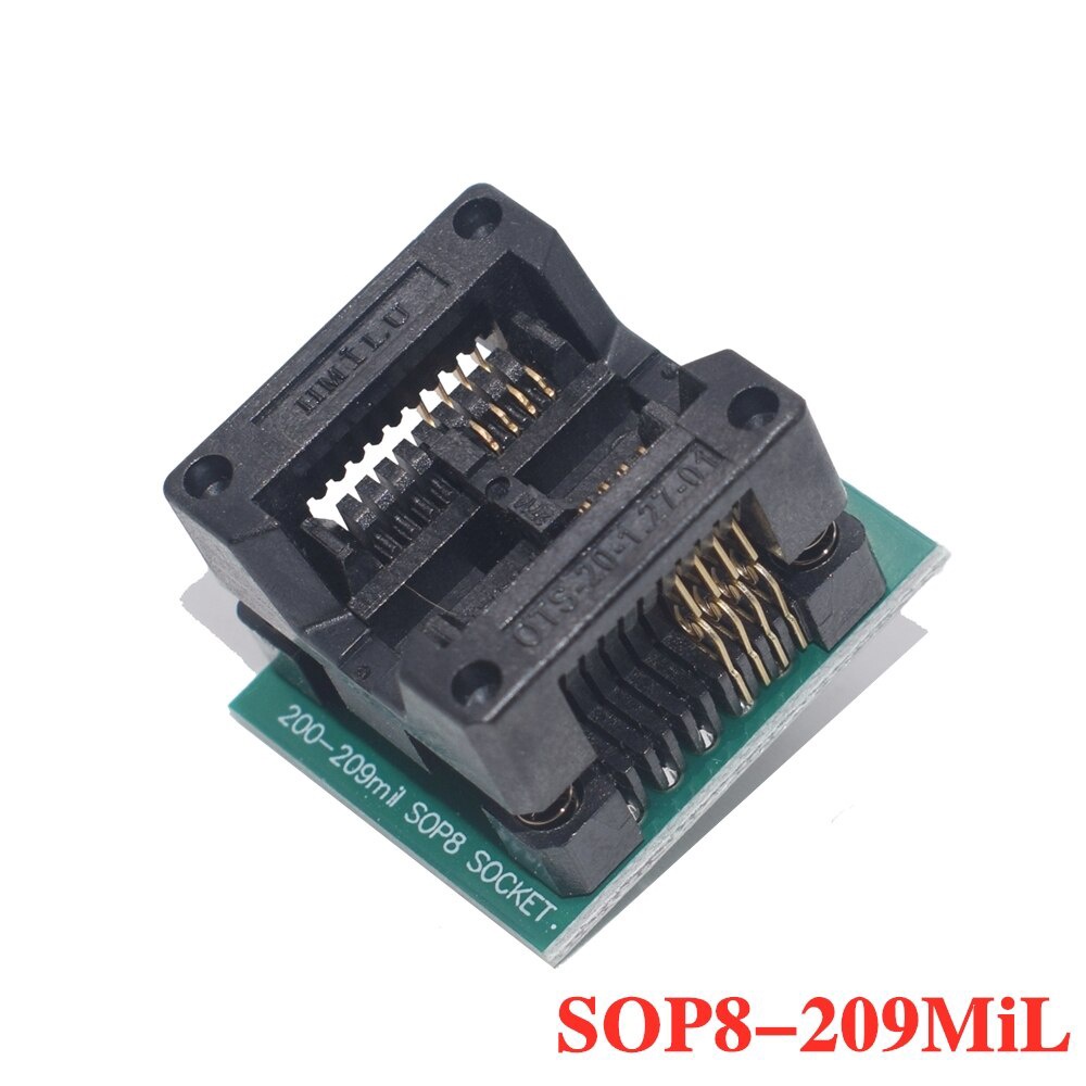 SOP16 to DIP8 Wide-body Seat Wide 150mil 200mil 208mil 300mil Programmer SOP8 Adapter Socket for ...