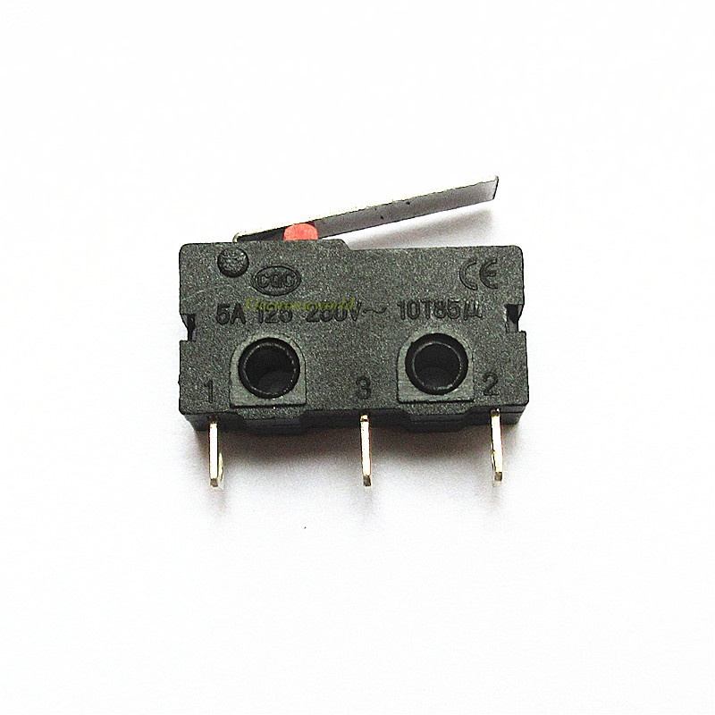 10 PCS Micro Switch 2/3Pin NO/NC Mini Limit Switch 5A 250VAC KW11-3Z ...