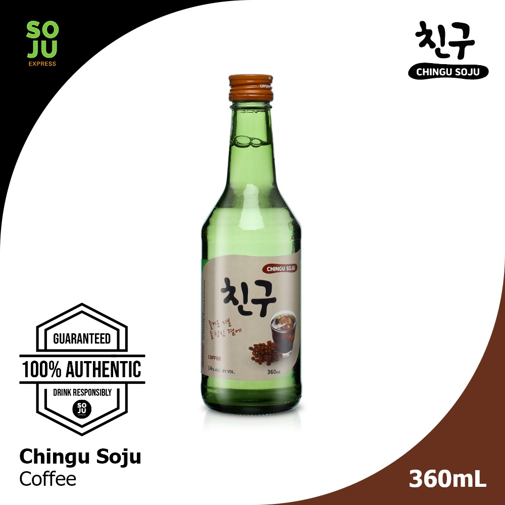 Chingu Soju - Coffee 360ml | Shopee Philippines