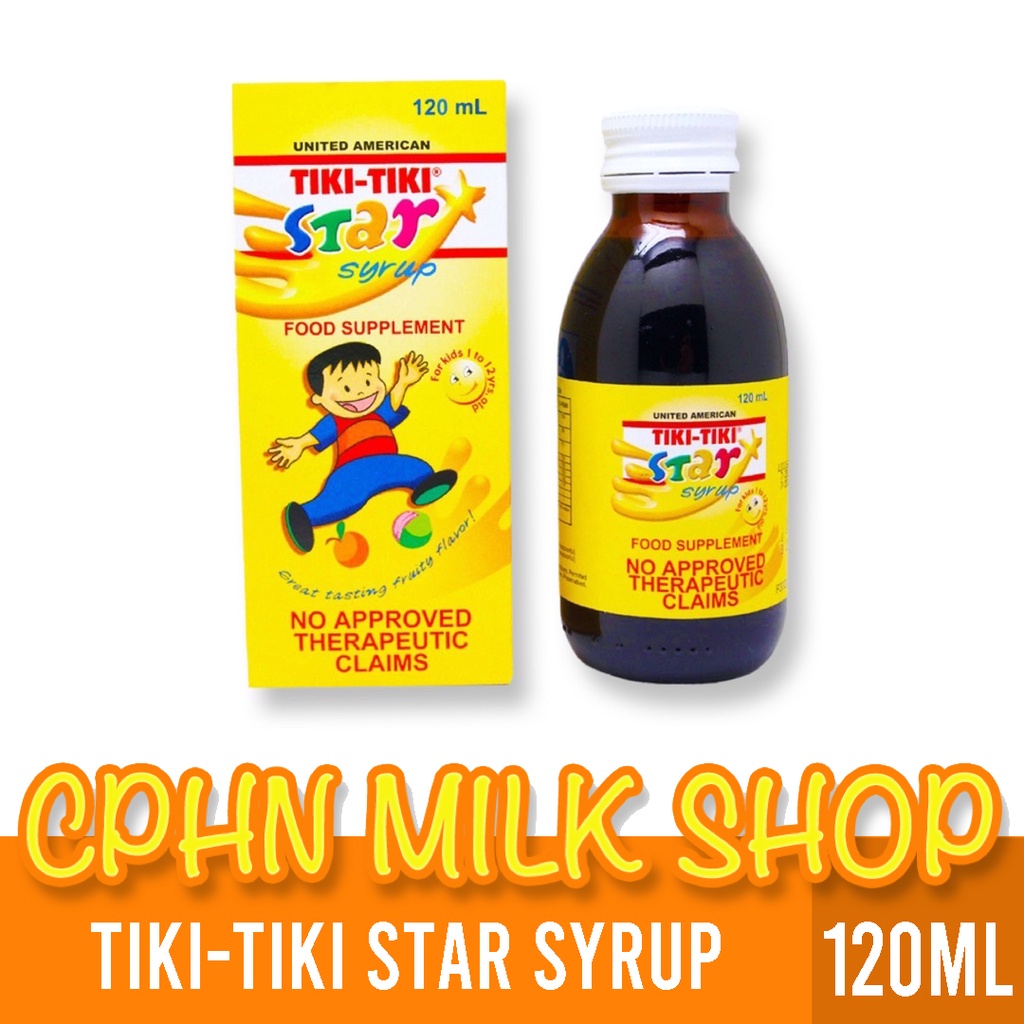 Tiki-Tiki Star Syrup 120ml | Shopee Philippines