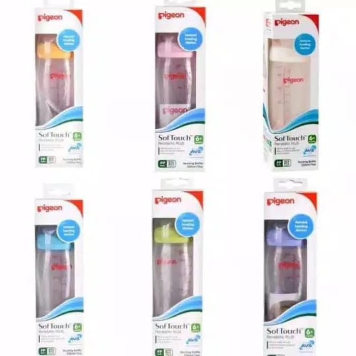 Pigeon Bottle Wide Neck Peristaltic Plus 160ml/240ml/330ml | Shopee Philippines