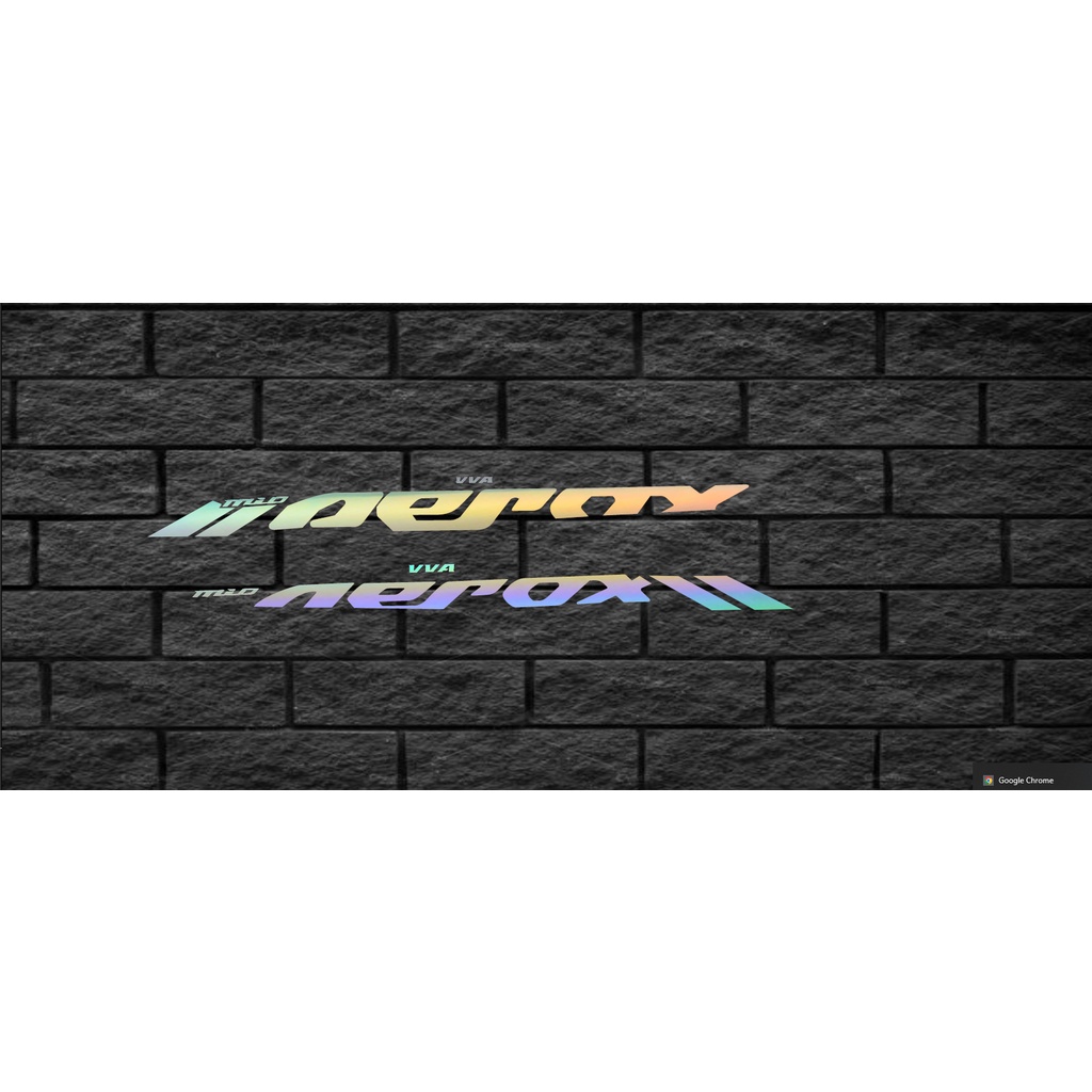 AEROX V2 SIDE STICKER DECALS | Shopee Philippines