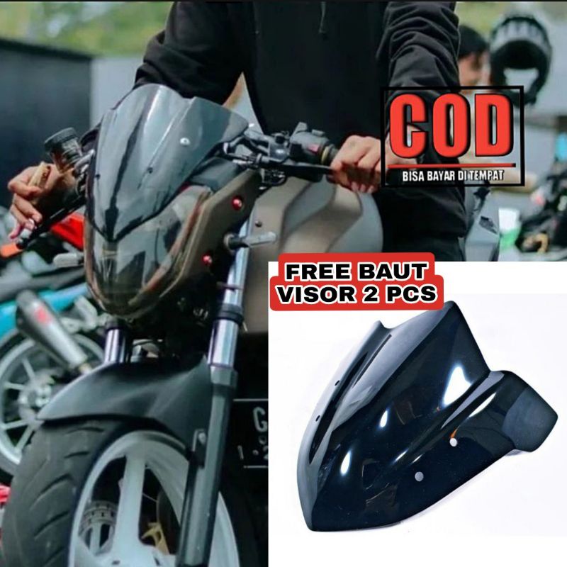 Visor BYSON OLD / NEW free Bolts | Shopee Philippines