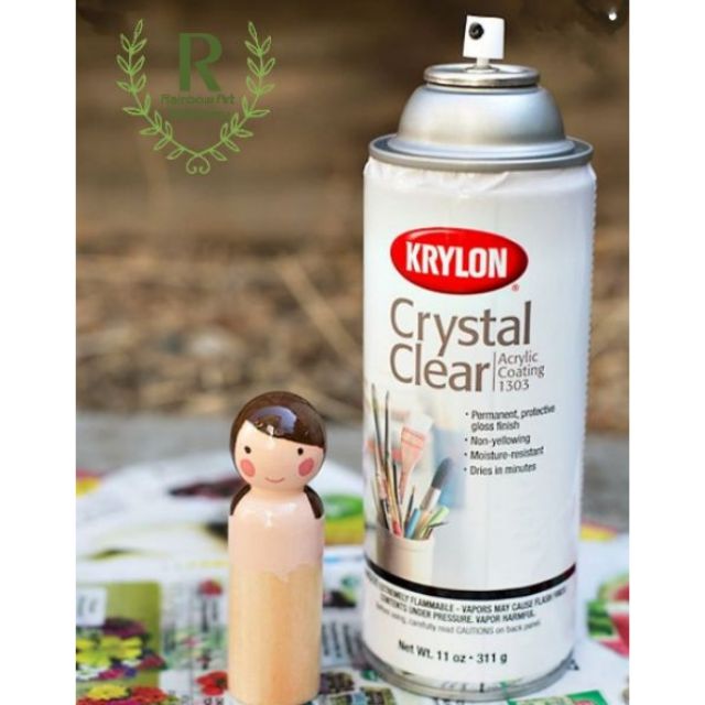 Krylon Crystal Clear Acrylic Coating 1303 | Shopee Philippines