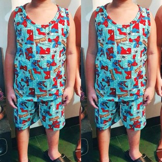 ModaDollCo. Boys Kids / Bagets Sando Short Terno | 3-5 years old ...