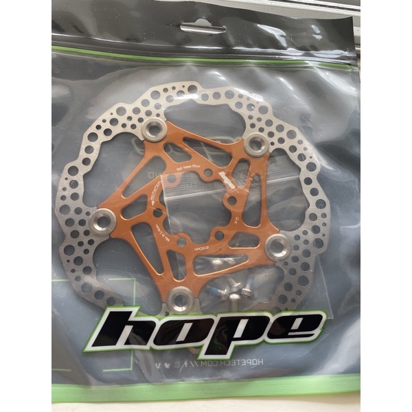 Hope Floating Disc Rotors 160 Pair Orange | Shopee Philippines