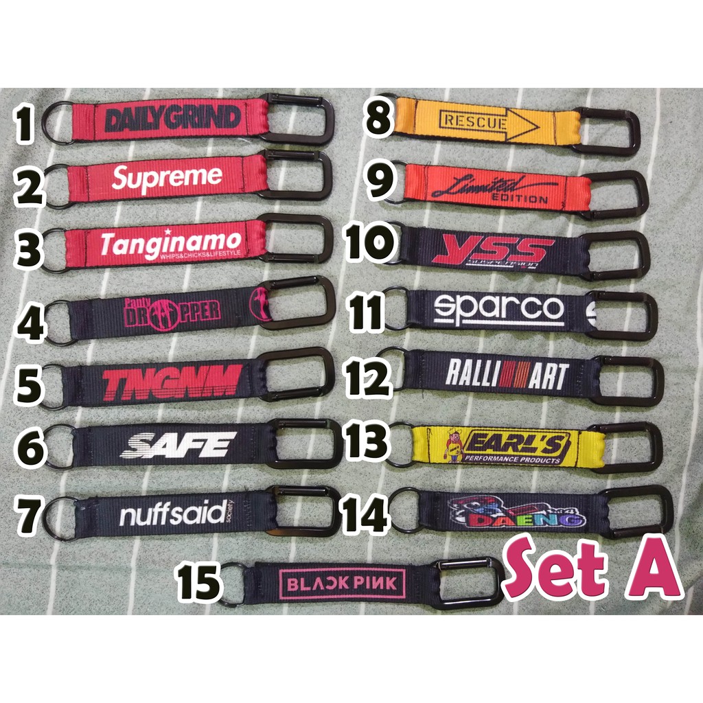 Key Lace With Carabiner Customized | Shopee Philippines