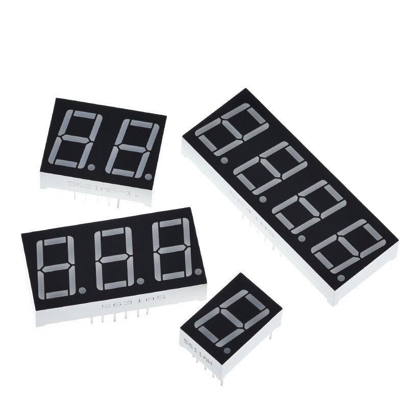 Circuitrocks LED Display 0.56 7 Segment 1/ 2/ 3/ 4 Bit Digit Tube Red ...