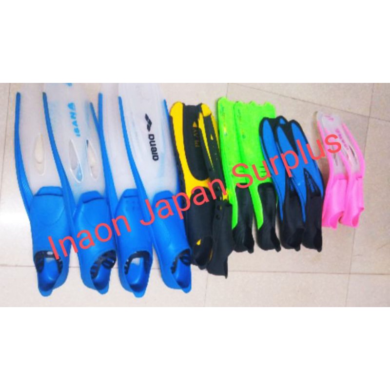 Authentic Diving Fins Japan Surplus | Shopee Philippines