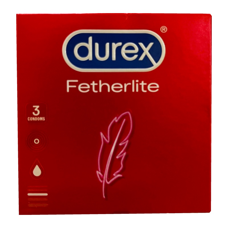 Durex Fetherlite Thinner Ultra Thin Latex Condoms 3s | Shopee Philippines
