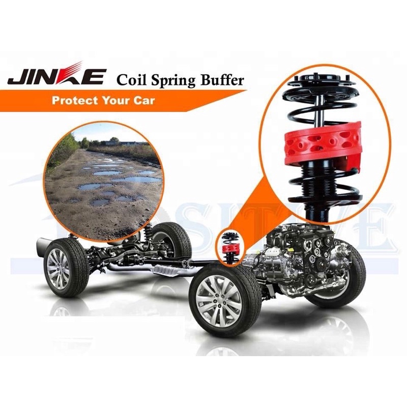 Rubber cusion jinke 1 set 2pcs polytherene rubber coil Cusion Lowered ...