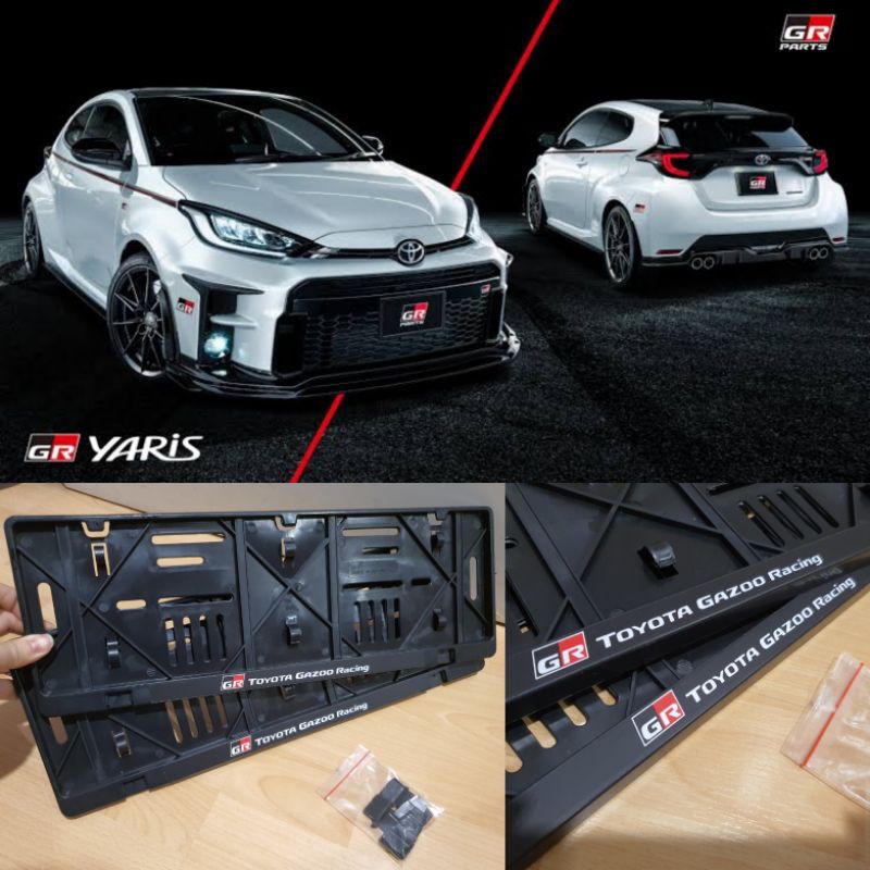 Toyota GR gazoo number plate cover | Shopee Philippines
