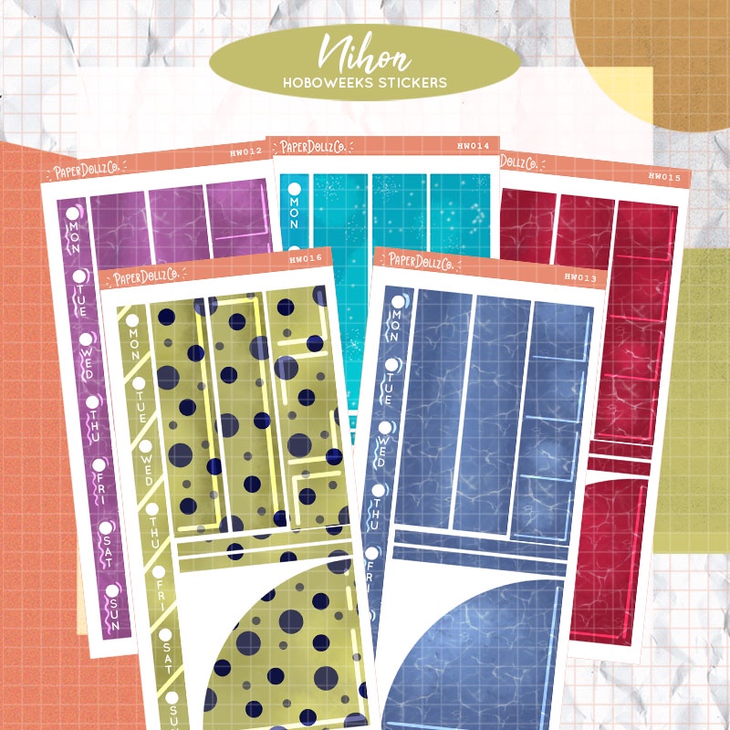 Nihon Hobonichi Kit for Hobonichi Weeks | HW012 HW013 HW014 HW015 HW016 ...