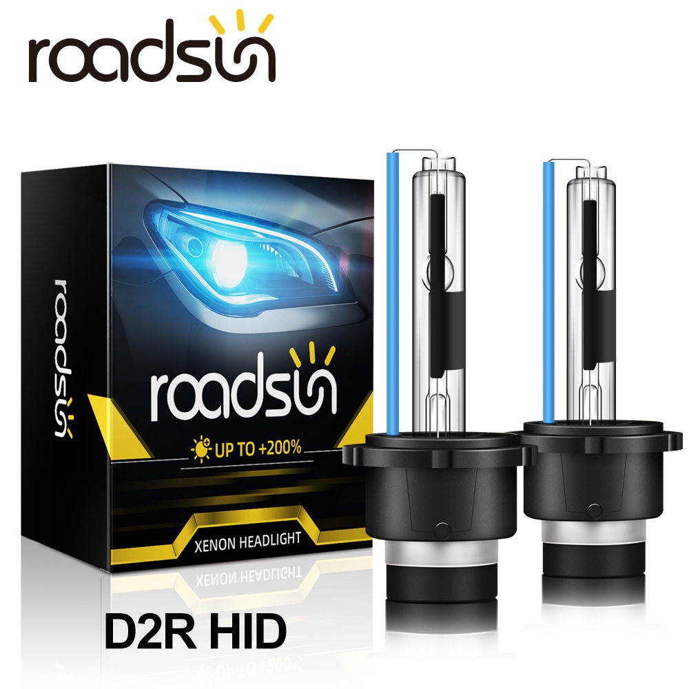 roadsun 2pcs D2R HID Xenon Light Car Headlight 35W 3000K 4300K 5000K 6000K 8000K 10000K 12000K ...