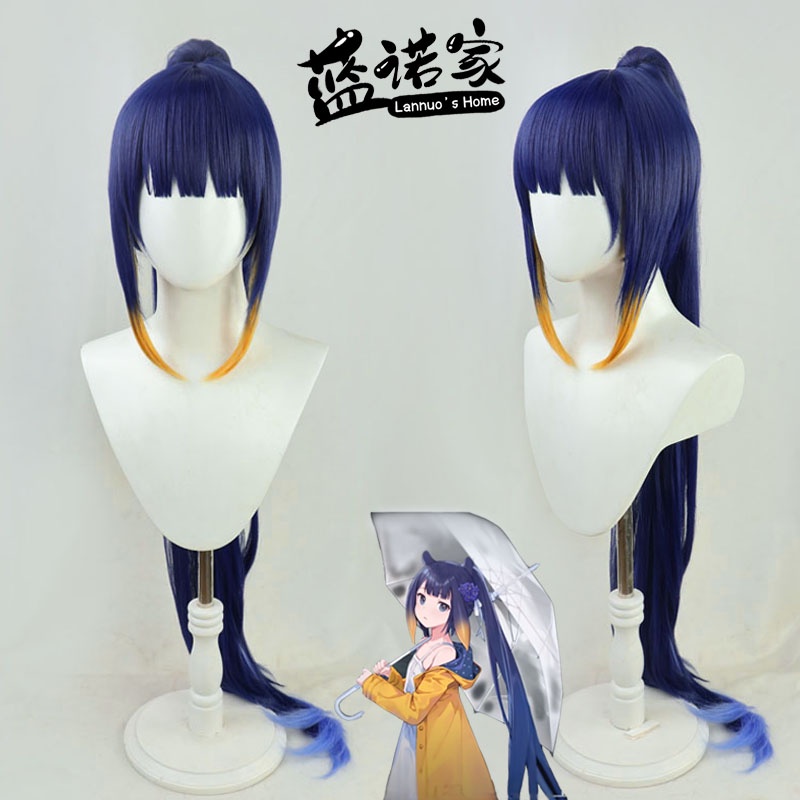 Hololive English Cosplay Ninomae Ina’nis Wig Cute Wig Hololive English ...