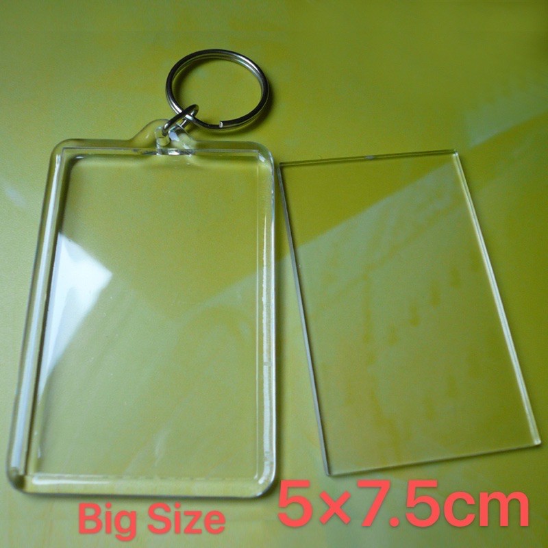 Acrylic keychain DIY Photo (Different Shapes) Photo Print/Photo insert ...