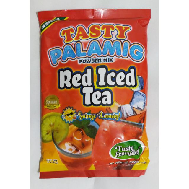 Tasty palamig red iced tea 500 grams for only 120php | Shopee Philippines