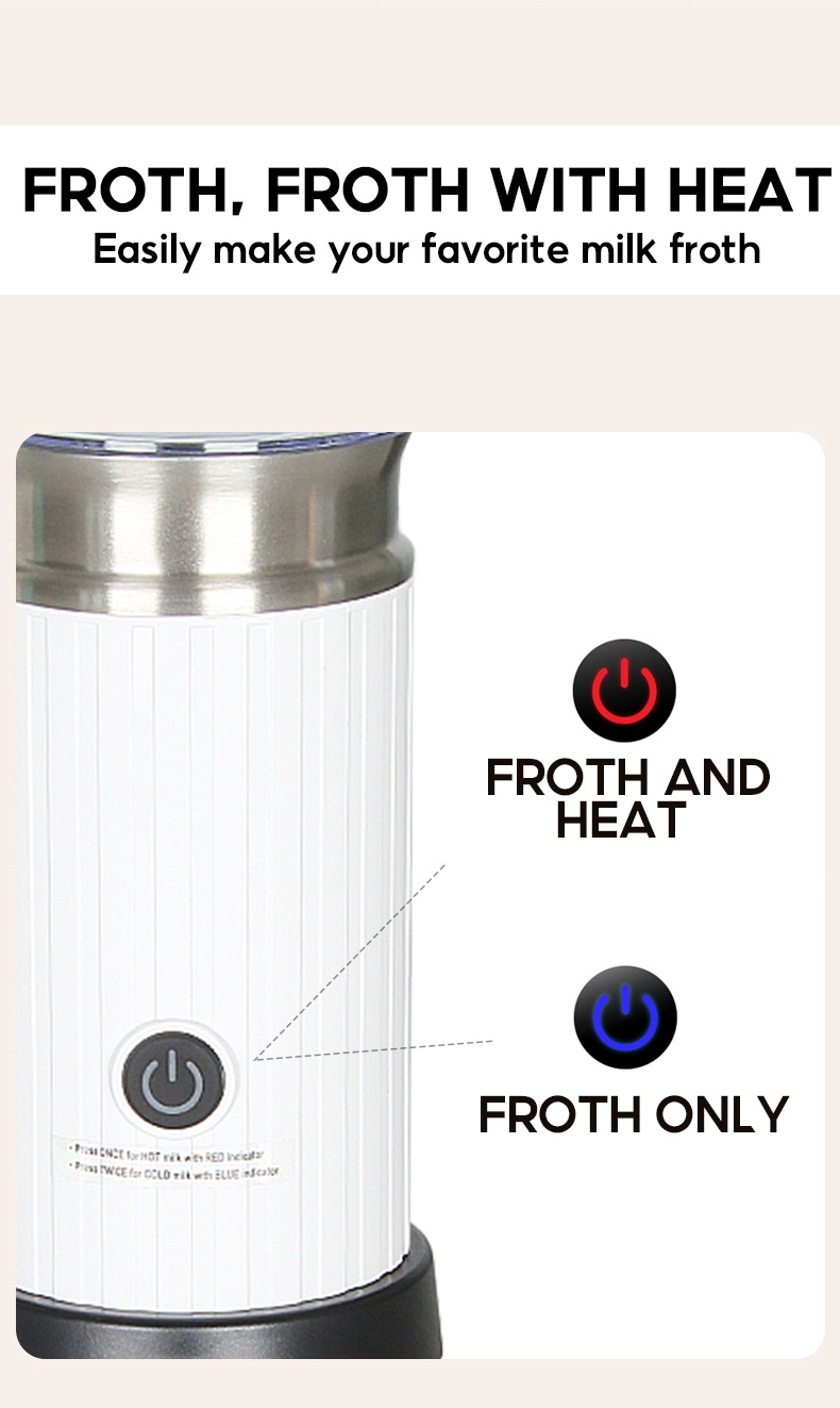 LAHOME Hot / Cold Electric Automatic Milk Frother | Shopee Philippines