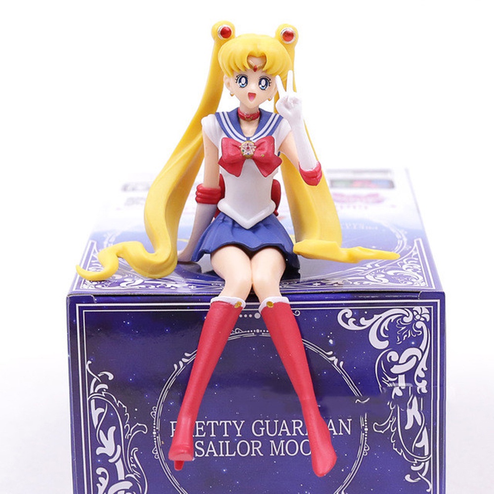 Delmer Cartoon Sailor Moon Pvc Figurine Sailor Mars Action Figure 20th