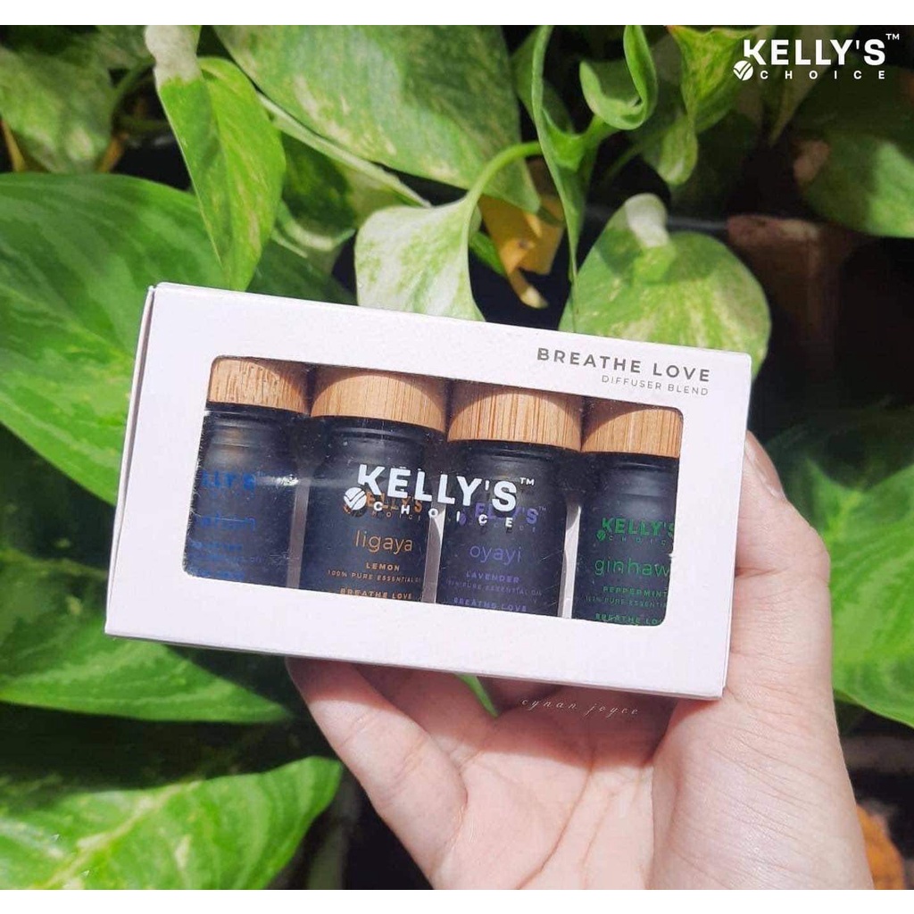 Kelly's Choice Breathe Love Diffuser Blend 4-in-1 | Shopee Philippines