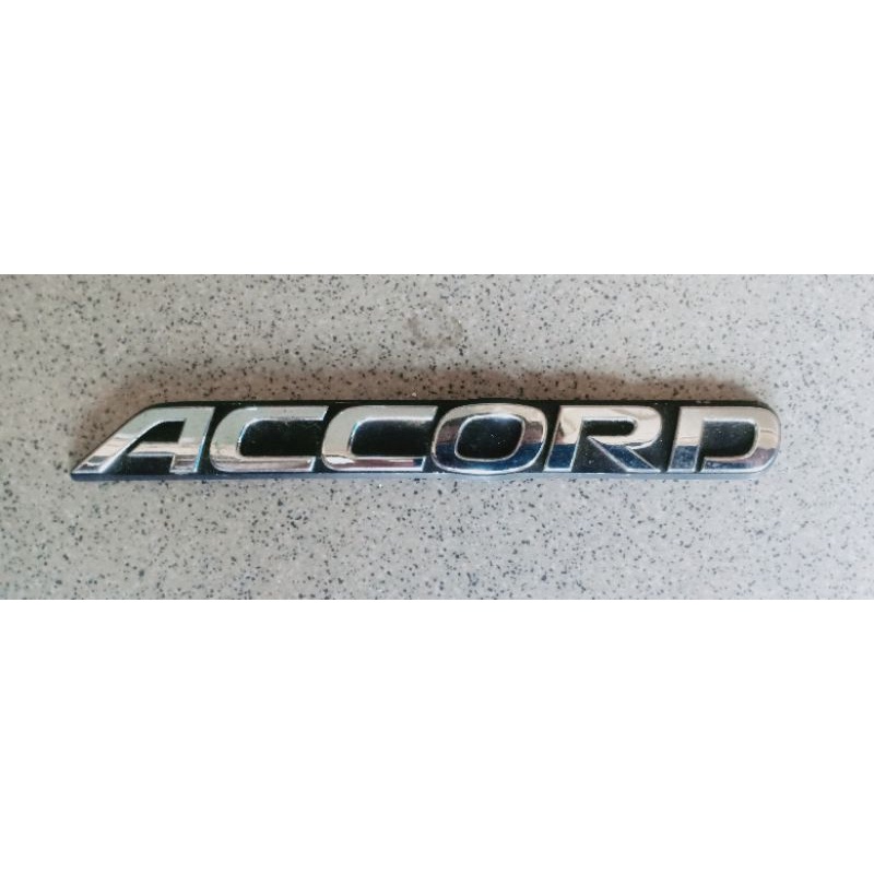 GENUINE Honda Accord Emblem | Shopee Philippines