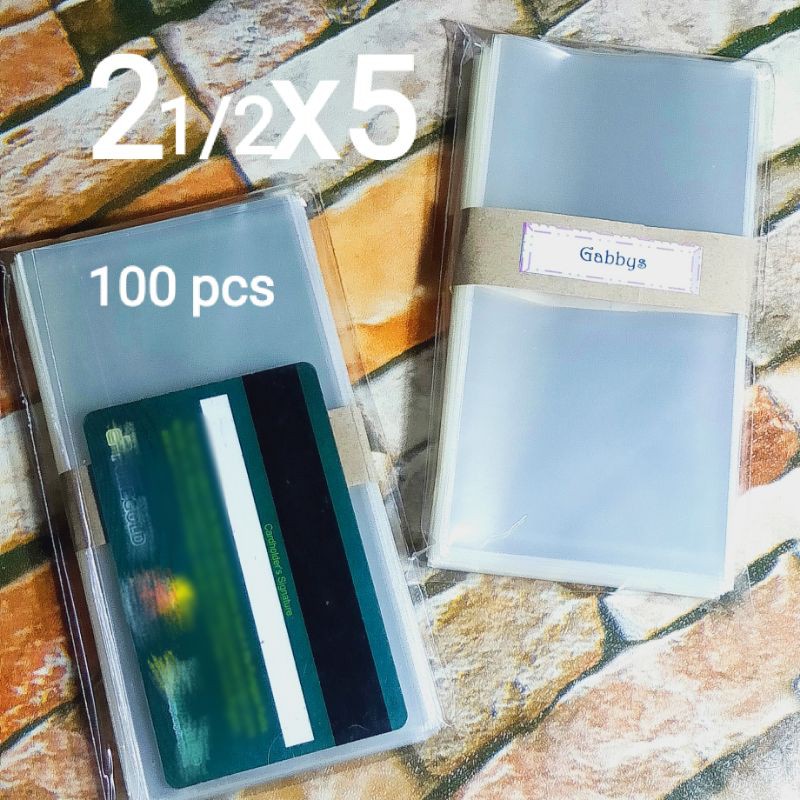 Opp plastic non adhesive 100 pcs/pack | Shopee Philippines