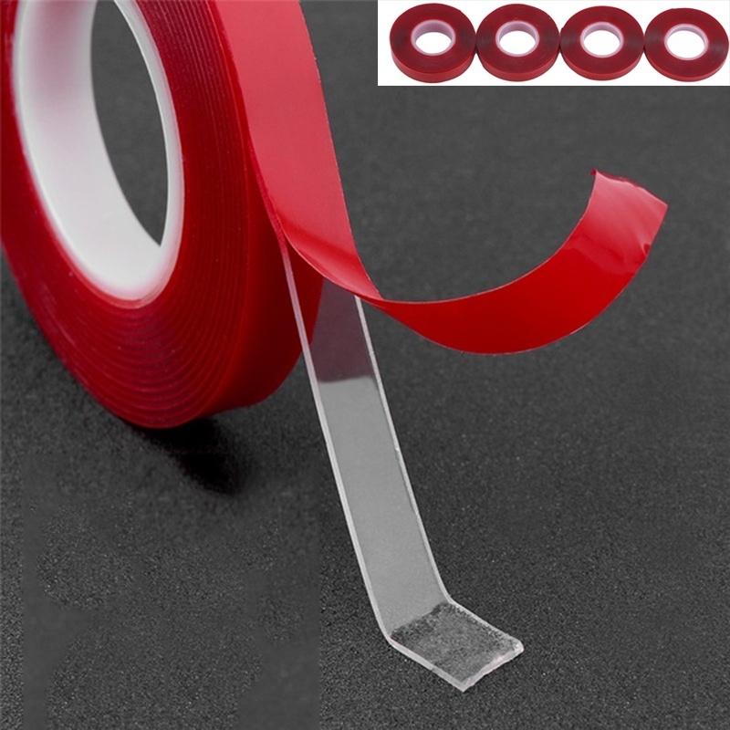 Small Core Transparent Strong Seamless Double-sided Tape | Shopee ...