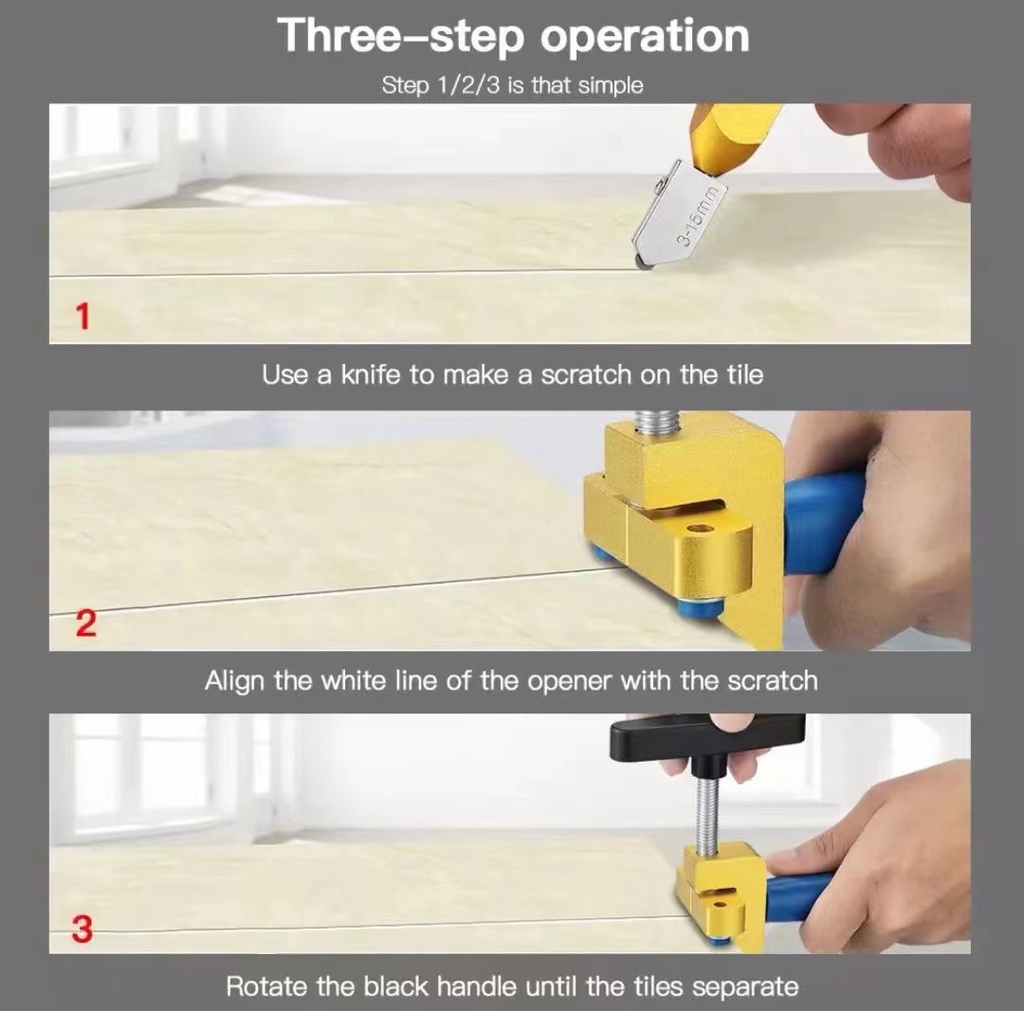 Manual Tile Mirrors Cutter Multi-Functional Glass Cutter Set Ceramic ...