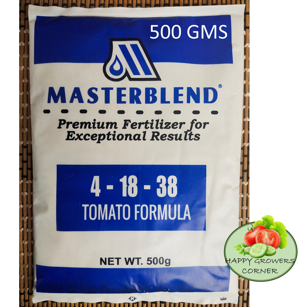 MASTERBLEND 4-18-38 TOMATO FORMULA ONLY (SOLO PACK, NO CALNIT AND EPSOM ...