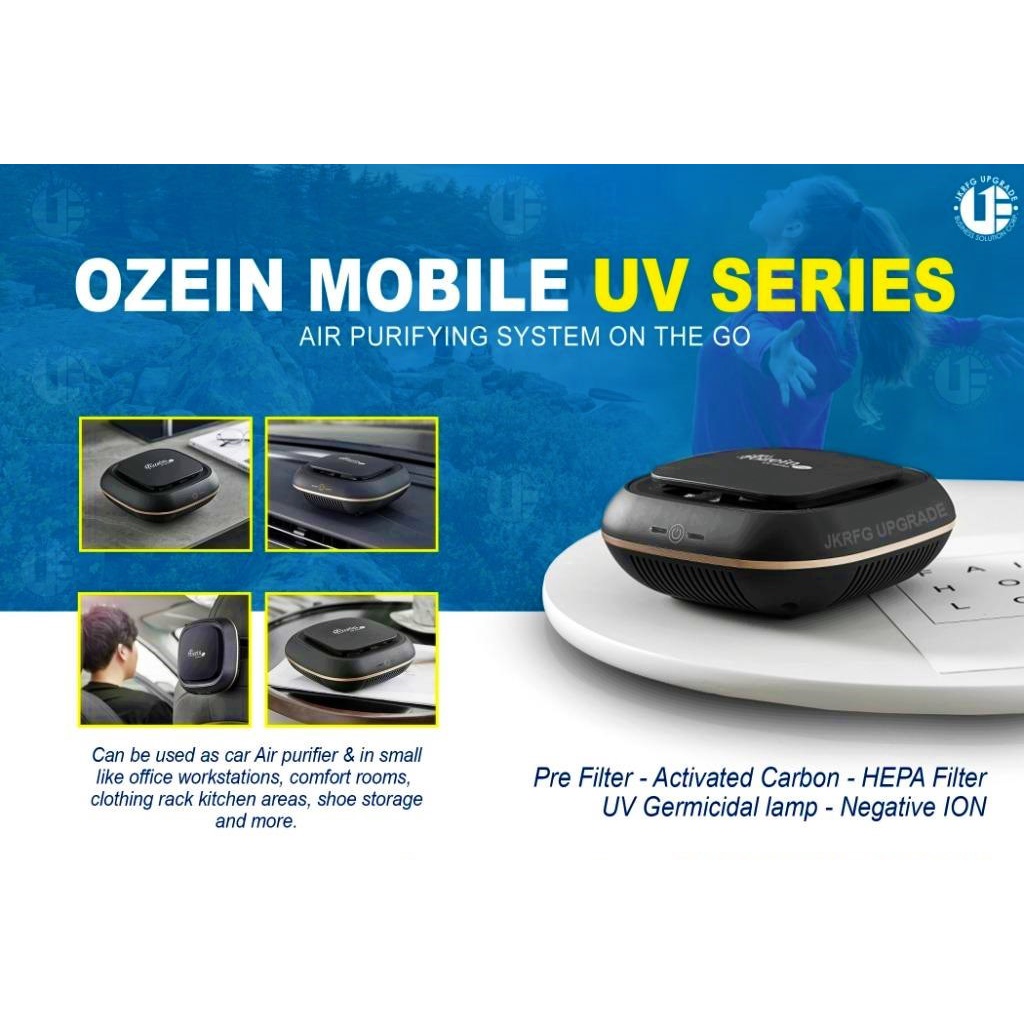 Ozein Mobile UV Series 5 Stage Air Purifying System Shopee Philippines
