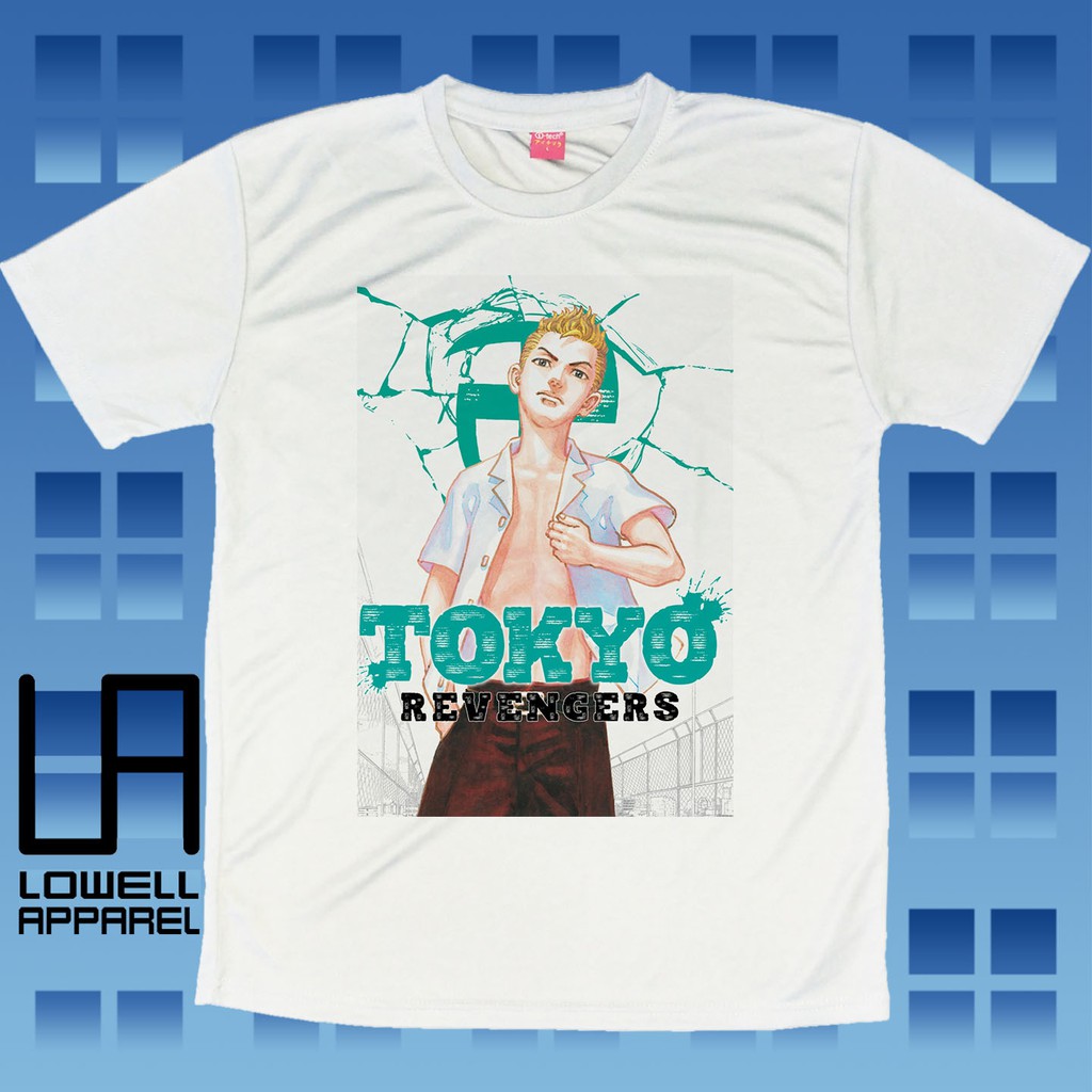 Takemichi Hanagaki Tokyo Revengers Anime T-shirt - Unisex - Sublimation ...
