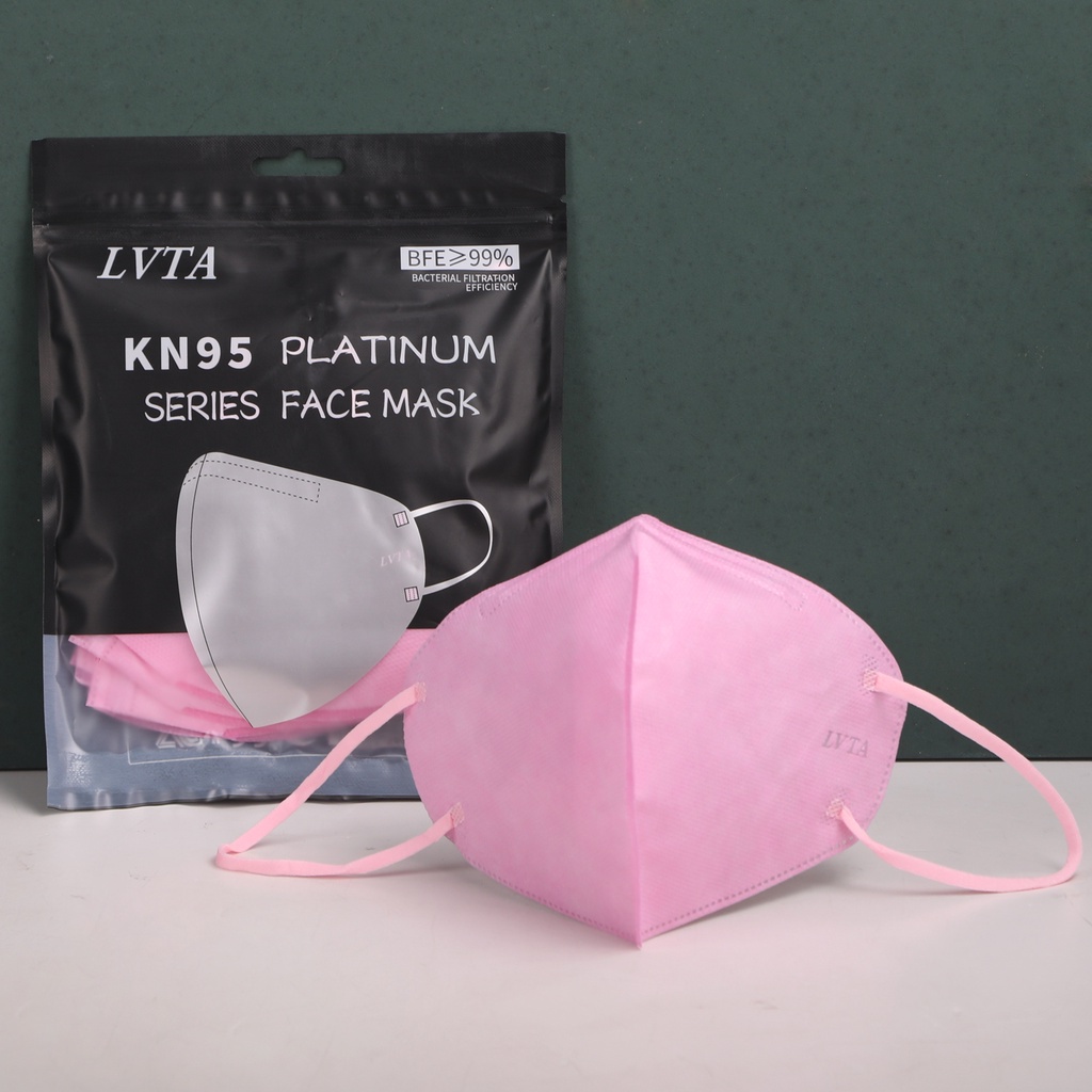 KN95 Face Mask LVTA Platinum Series KN95 Disposable Face Mask | Shopee ...
