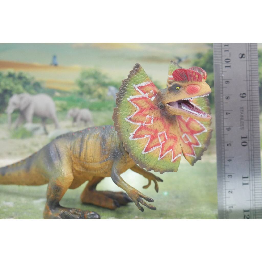 Children's Educational Toys Dilophosaurus Display Figure Angry Collar ...